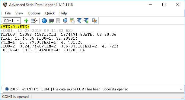 截图 | Advanced Serial Data Logger